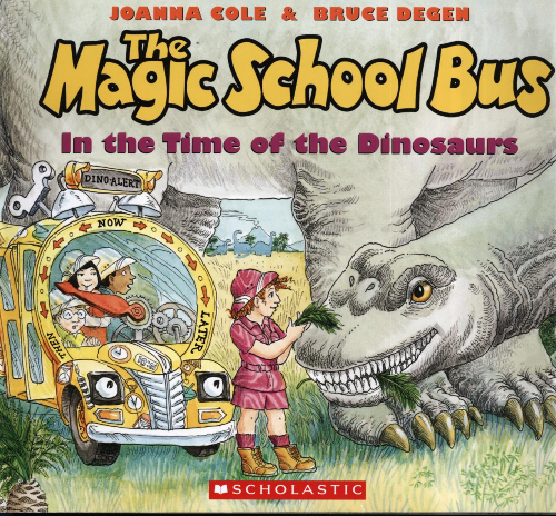 绘本故事《The Magic School Bus In the Time of the Dinosaurs神奇校车-在恐龙时代》- 适合 8 ...