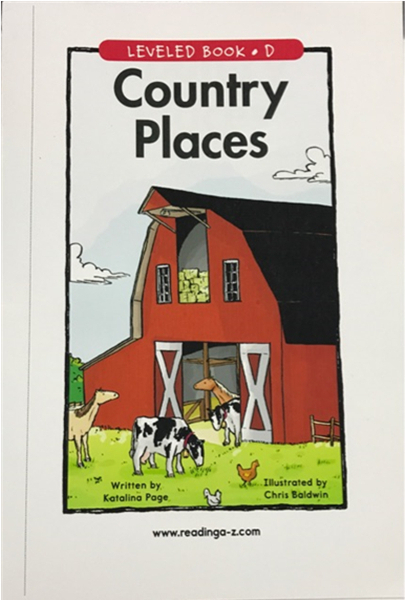 绘本故事《Country Places-RAZ Leveled Book D25》- 适合 8-10岁,5-7岁 – 布克船长