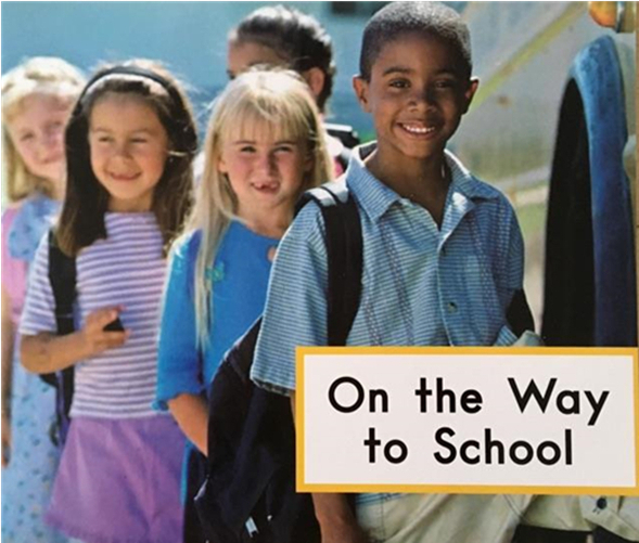 绘本故事《On the Way to School-海尼曼分级读物GK-A14》- 适合 5-7岁,3-4岁 – 布克船长