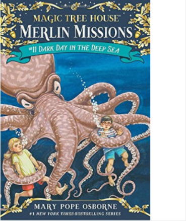 绘本故事《Dark Day in the Deep Sea-Magic Tree House Merlin Missions 11》- 适合 ...
